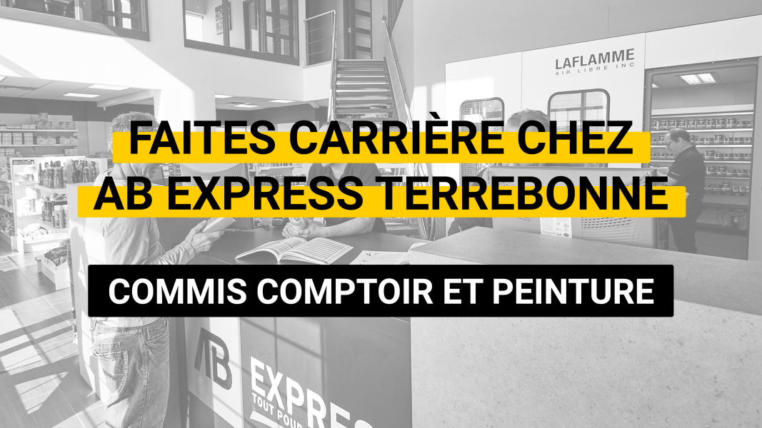 Commis comptoir et peinture | Les Entrepôts A.B.